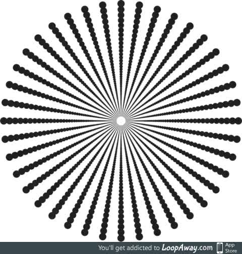 Swirling Dot gif animation - LoopAway.com